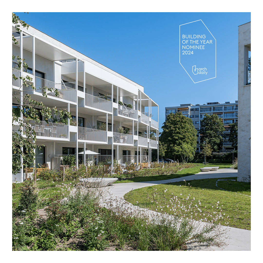 ‘Residential project Abdijbeke’ nominated for the 'Archdaily 2024 ...